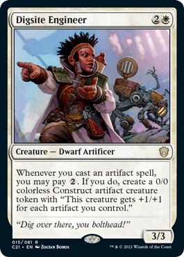 Digsite Engineer - Commander 2021 - Magic: The Gathering - TCGplayer.com