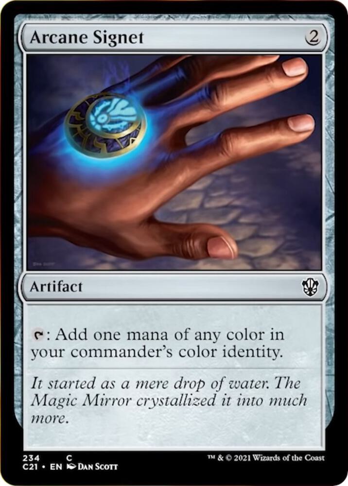 Arcane Signet - Commander 2021 - Magic: The Gathering - TCGplayer.com