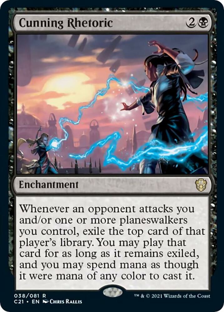 Cunning Rhetoric - Commander 2021 - Magic: The Gathering - TCGplayer.com