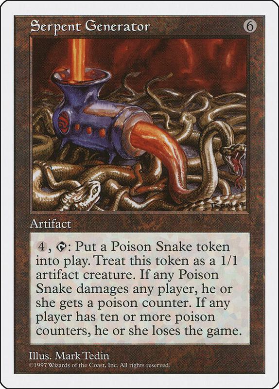 Serpent Generator - Fifth Edition - Magic: The Gathering - TCGplayer.com