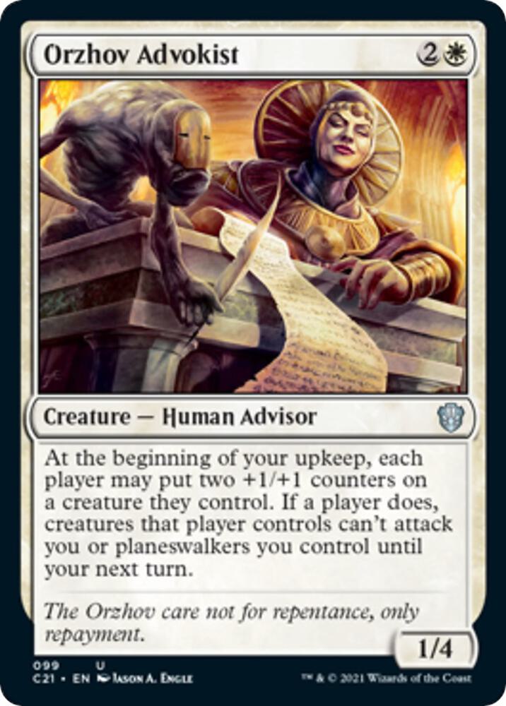 Orzhov Advokist - Commander 2021 - Magic: The Gathering - TCGplayer.com