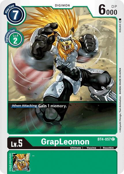 GrapLeomon - Great Legend - Digimon Card Game - TCGplayer.com