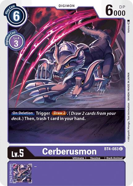 Cerberusmon: Werewolf Mode - Great Legend - Digimon Card Game