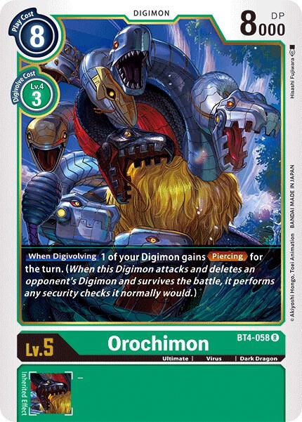Orochimon - Great Legend - Digimon Card Game - TCGplayer.com