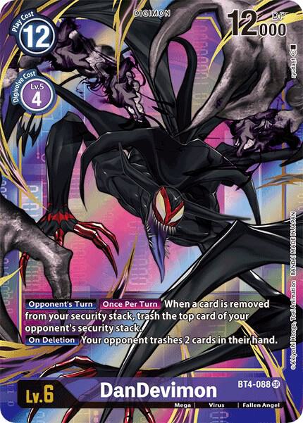 DanDevimon (Alternate Art) - Great Legend - Digimon Card Game ...