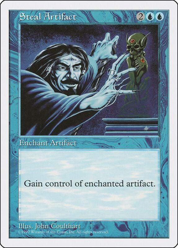 Steal Artifact - Fifth Edition - Magic: The Gathering - TCGplayer.com