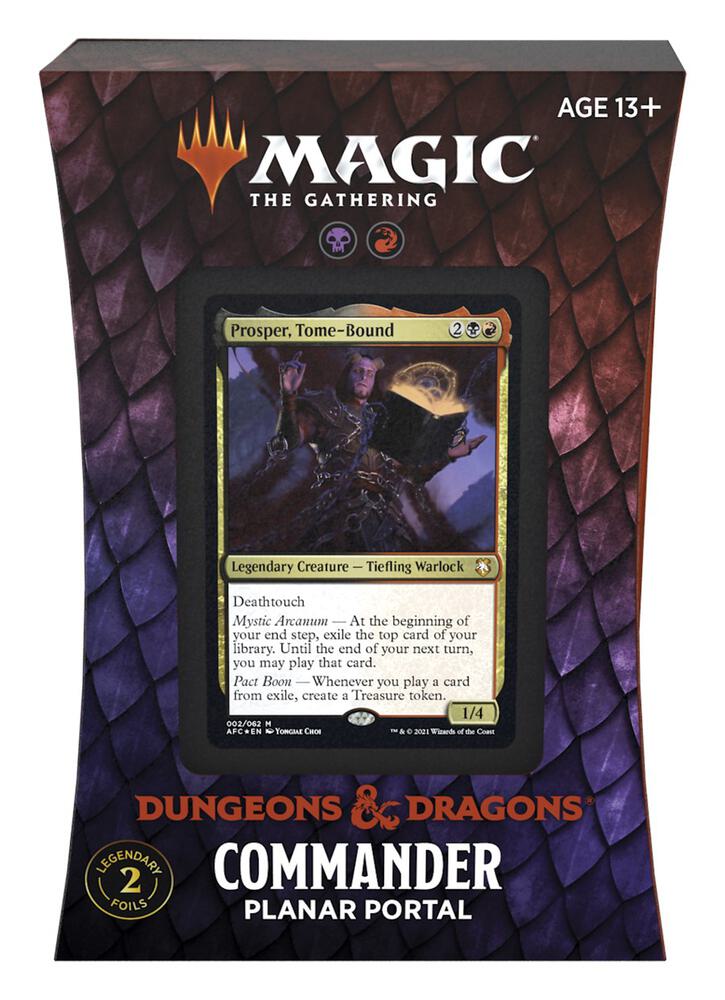 Adventures in the Forgotten Realms - Planar Portal Commander Deck ...