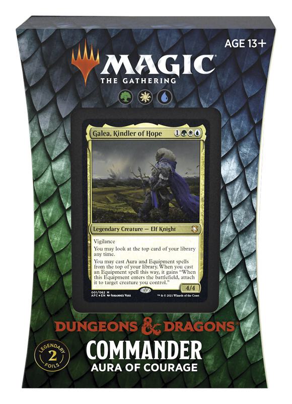 Adventures in the Forgotten Realms - Planar Portal Commander Deck ...