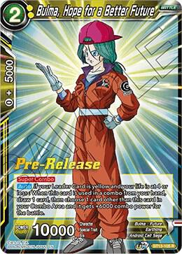 Bulma, Hope for a Better Future - Supreme Rivalry Pre-Release Cards ...