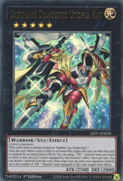 Ultimate Dragonic Utopia Ray - Lightning Overdrive - YuGiOh - TCGplayer.com