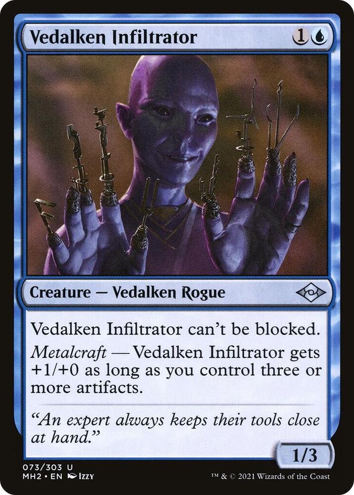 Vedalken Infiltrator - Modern Horizons 2 - Magic: The Gathering ...