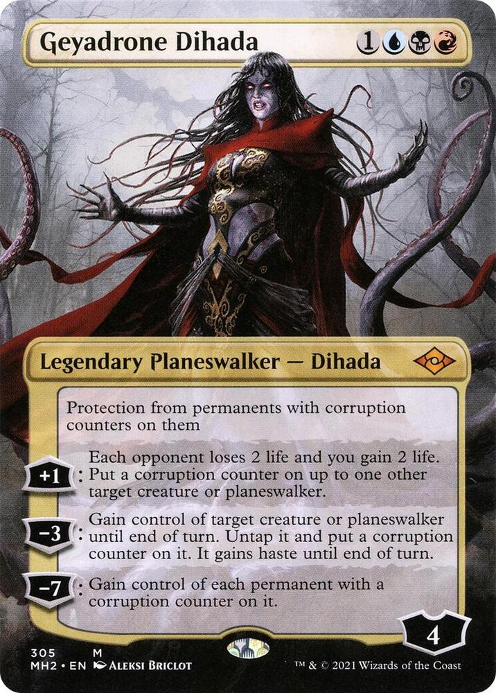 Geyadrone Dihada (Borderless) - Modern Horizons 2 - Magic: The ...