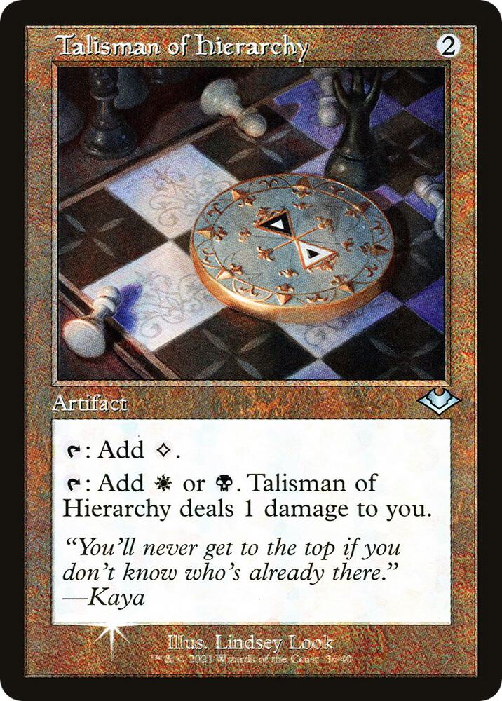 Talisman of Hierarchy (Retro Frame) - Modern Horizons - Magic: The ...