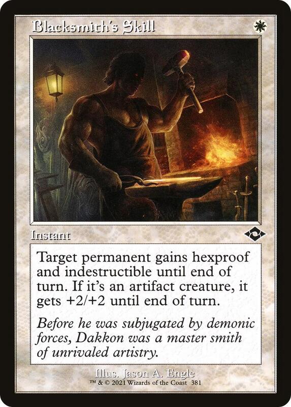 Blacksmith's Skill (Retro Frame) - Modern Horizons 2 - Magic: The ...