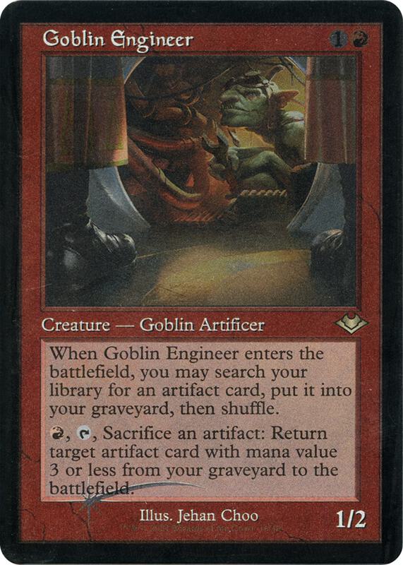 Goblin Engineer (Retro Frame) (Foil Etched) - Modern Horizons - Magic ...