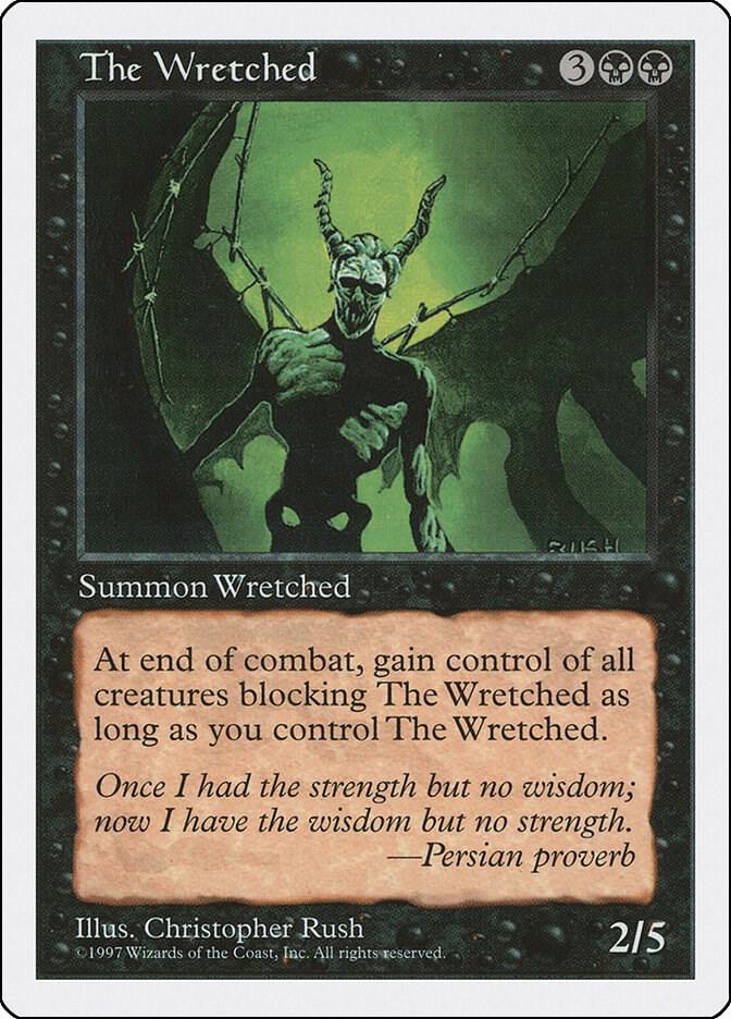 The Wretched - Fifth Edition - Magic: The Gathering - TCGplayer.com