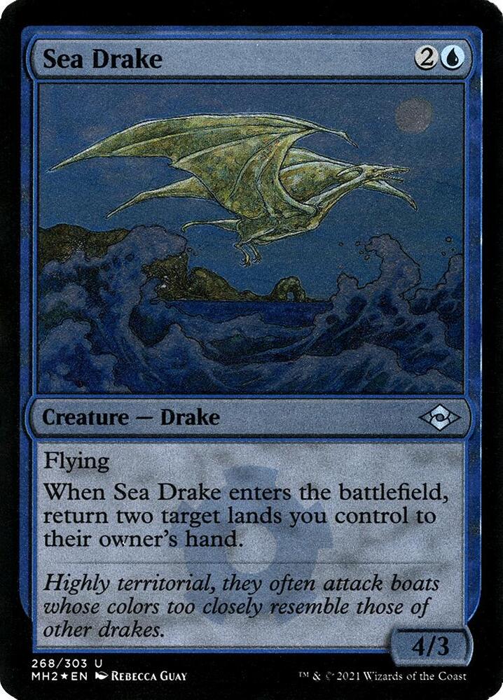Sea Drake (Foil Etched) - Modern Horizons 2 - Magic: The Gathering