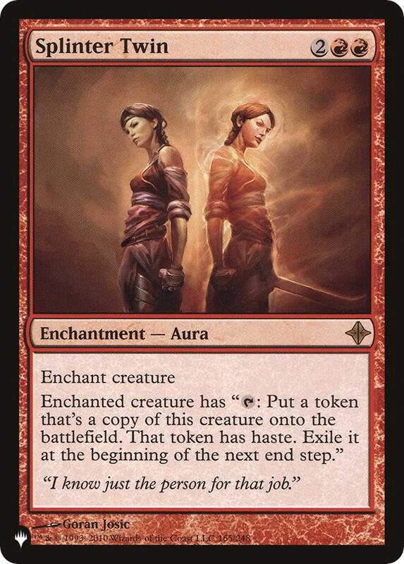 Splinter Twin - The List Reprints - Magic: The Gathering - TCGplayer.com