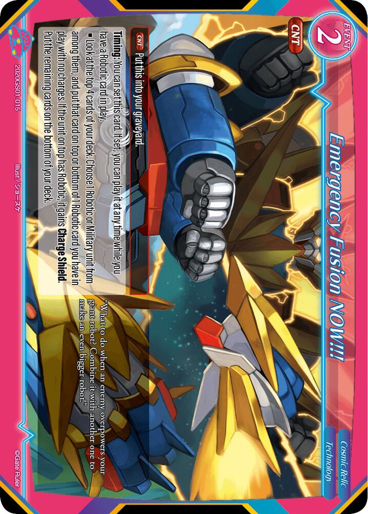 Emergency Fusion NOW!!! - Starter Deck: Giant Mechs & Yokai IN SPACE ...