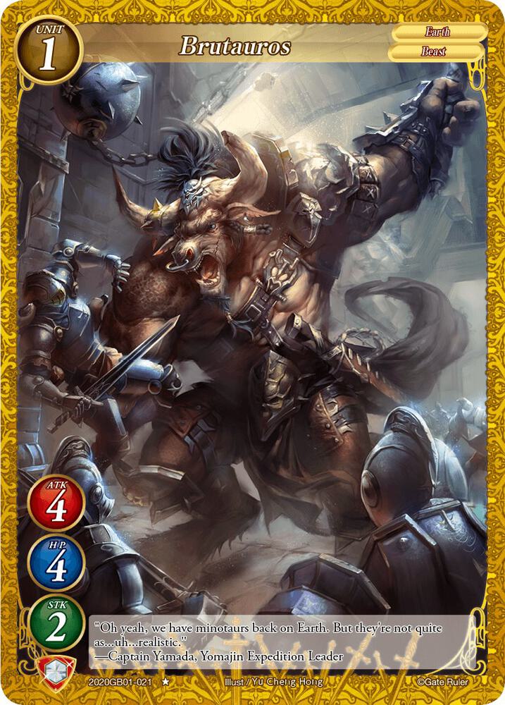 Brutauros - Dawn of the Multiverse Alliance - Gate Ruler - TCGplayer.com