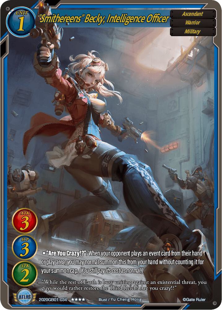 "Smithereens" Becky, Intelligence Officer - Dawn of the Multiverse ...