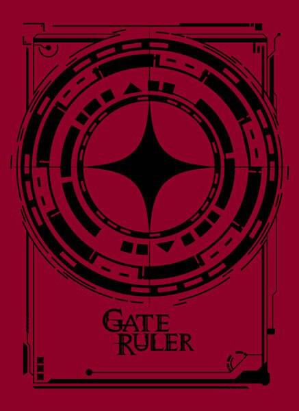 Gate Ruler Card Sleeve 001 - Card Back (60-Pack) - Gate Ruler Card ...