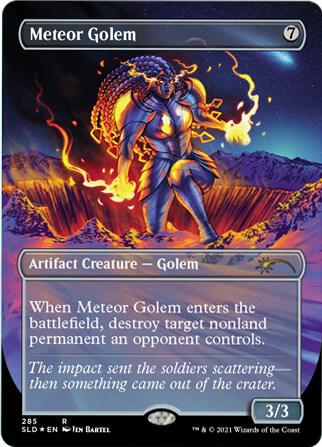 Meteor Golem (285) - Secret Lair Drop Series - Magic: The Gathering ...