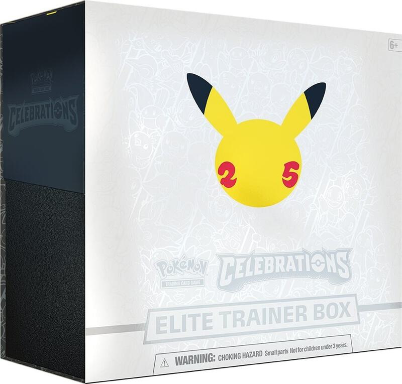 Celebrations Elite Trainer Box - Celebrations - Pokemon - TCGplayer.com
