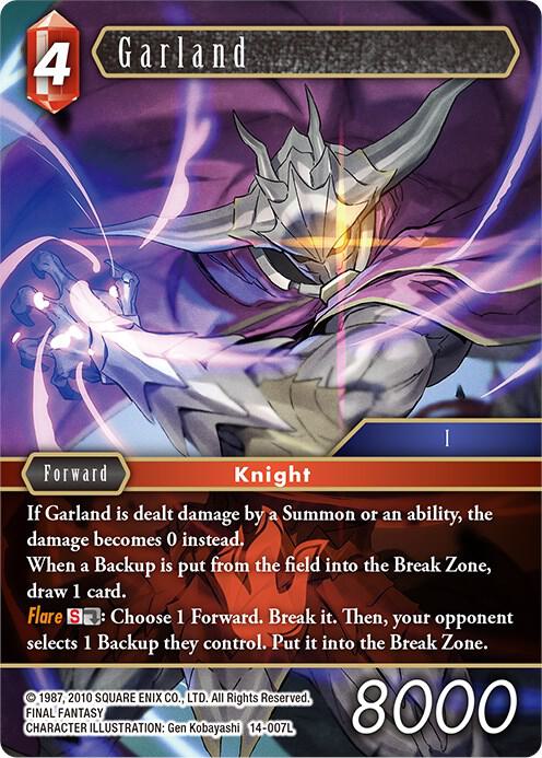 Garland - Opus XIV: Crystal Abyss - Final Fantasy TCG - TCGplayer.com