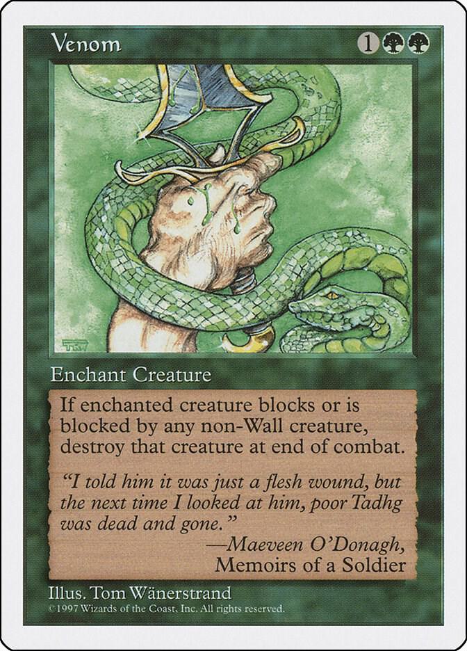Venom - Fifth Edition - Magic: The Gathering - TCGplayer.com