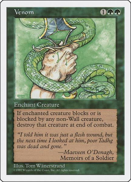 Venom - Fifth Edition - Magic: The Gathering - TCGplayer.com
