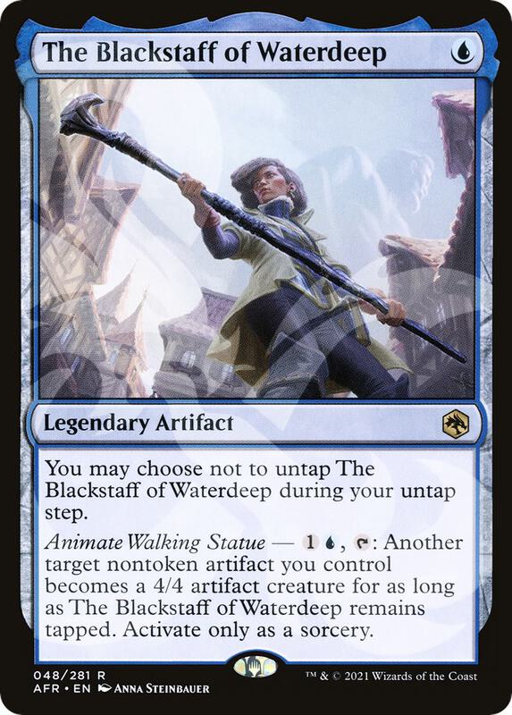 The Blackstaff of Waterdeep - AFR Ampersand Promos - Magic: The ...