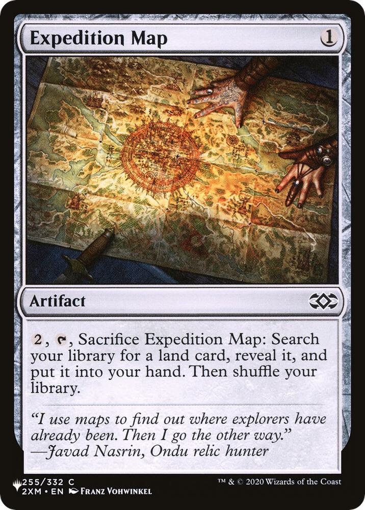 Expedition Map - The List Reprints - Magic: The Gathering - TCGplayer.com