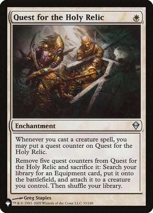 Quest for the Holy Relic - The List Reprints - Magic: The Gathering ...