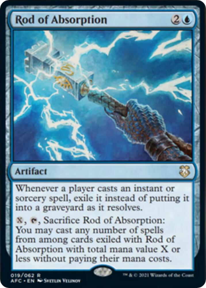 Rod of Absorption - Commander: Adventures in the Forgotten Realms ...