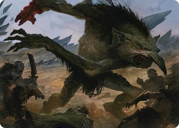 Troll Art Card - Art Series: Adventures in the Forgotten Realms - Magic ...