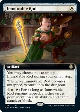 Immovable Rod (Extended Art) - Commander: Adventures in the Forgotten ...
