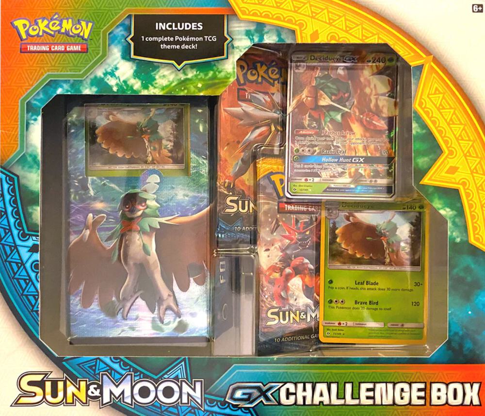 Sun & Moon GX Challenge Box [Decidueye] - SM Base Set - Pokemon ...