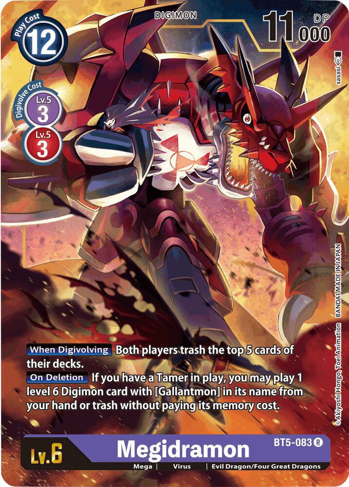 Megidramon - Battle of Omni - Digimon Card Game - TCGplayer.com