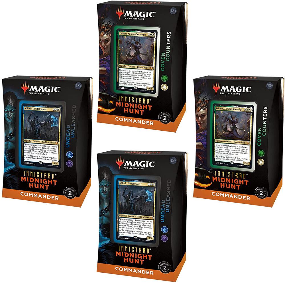 Innistrad: Midnight Hunt - Commander Deck Display - Commander ...