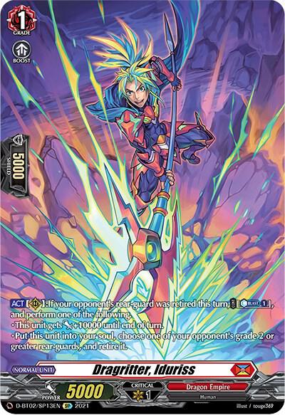 Dragritter, Iduriss (SP) - D-BT02: A Brush with the Legends - Cardfight Vanguard