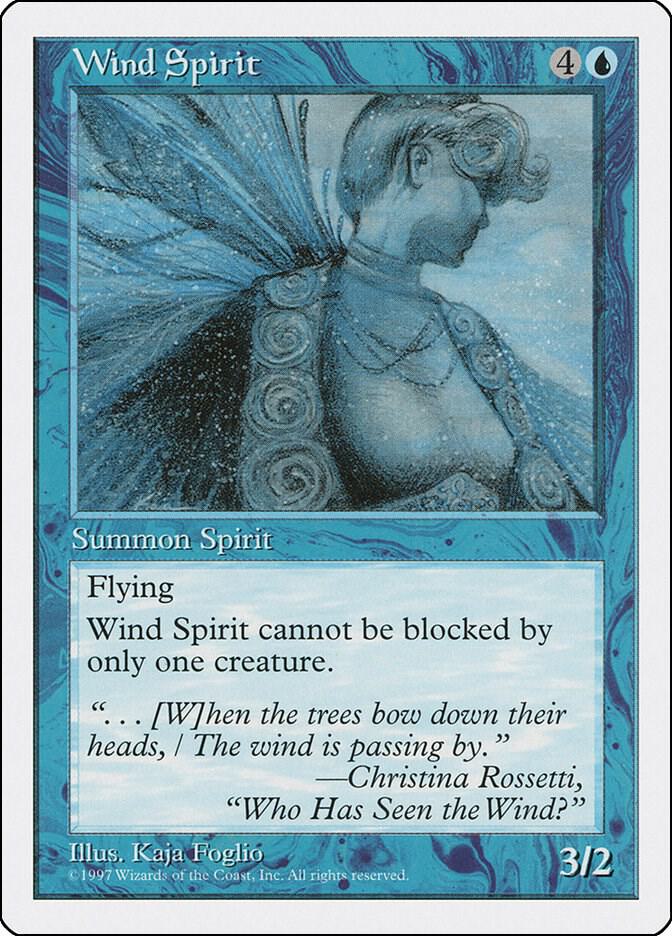 Wind Spirit - Fifth Edition - Magic: The Gathering - TCGplayer.com