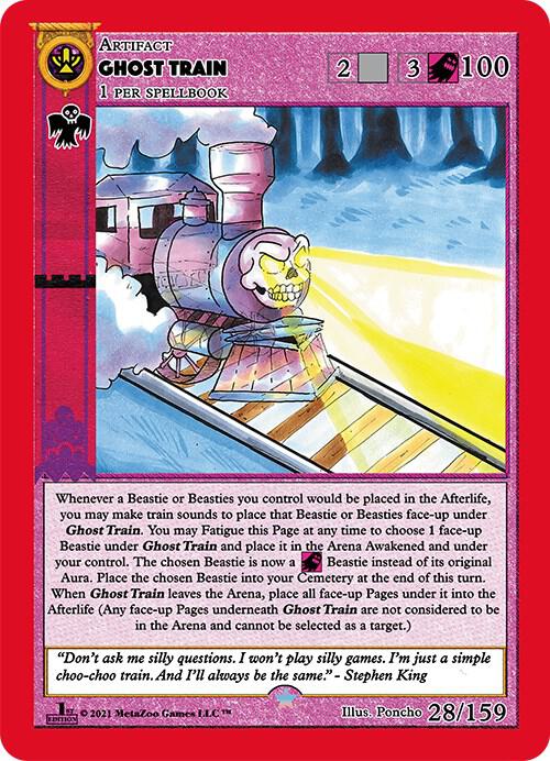 Ghost Train - Cryptid Nation: First Edition - MetaZoo - TCGplayer.com