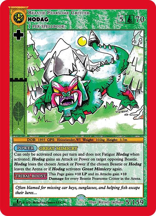 Hodag - Cryptid Nation: First Edition - MetaZoo - TCGplayer.com