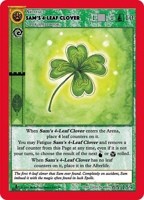 Sam's 4-Leaf Clover - Cryptid Nation: First Edition - MetaZoo - TCGplayer.com