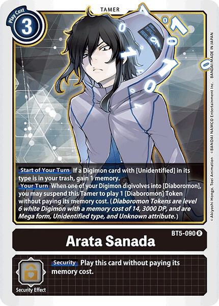 Arata Sanada - Battle of Omni - Digimon Card Game - TCGplayer.com