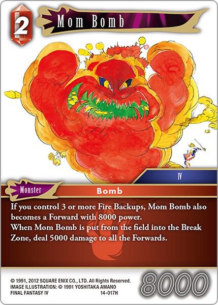 Mom Bomb - Opus XIV: Crystal Abyss - Final Fantasy TCG - TCGplayer.com