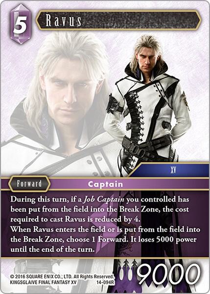 Ravus - Opus XIV: Crystal Abyss - Final Fantasy TCG - TCGplayer.com