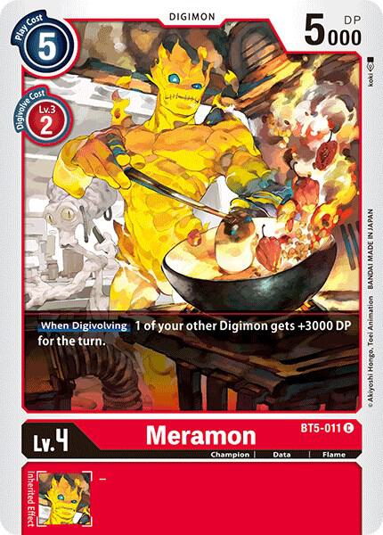 Meramon - Battle of Omni - Digimon Card Game - TCGplayer.com