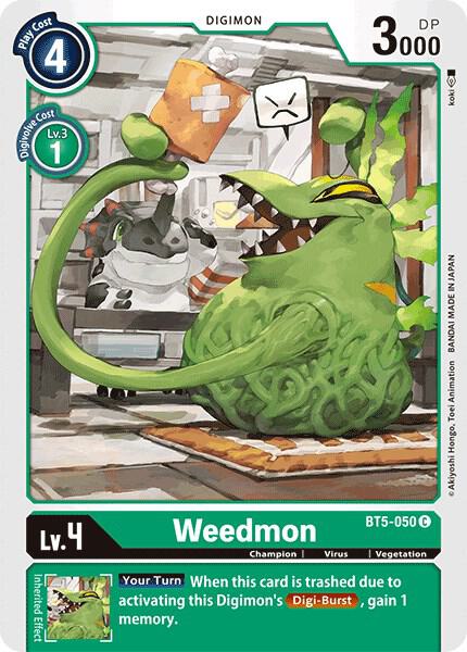Weedmon - Battle of Omni - Digimon Card Game - TCGplayer.com